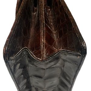 Bags | Vintage 195s Bellestone Alligator Handbag Purse Euc Gold Closure ...